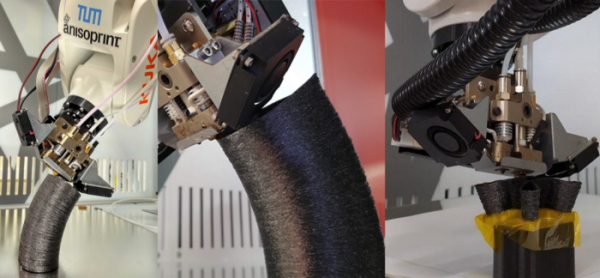 3D Printing Non-planar Continuous Fiber Reinforced Composites | Design ...