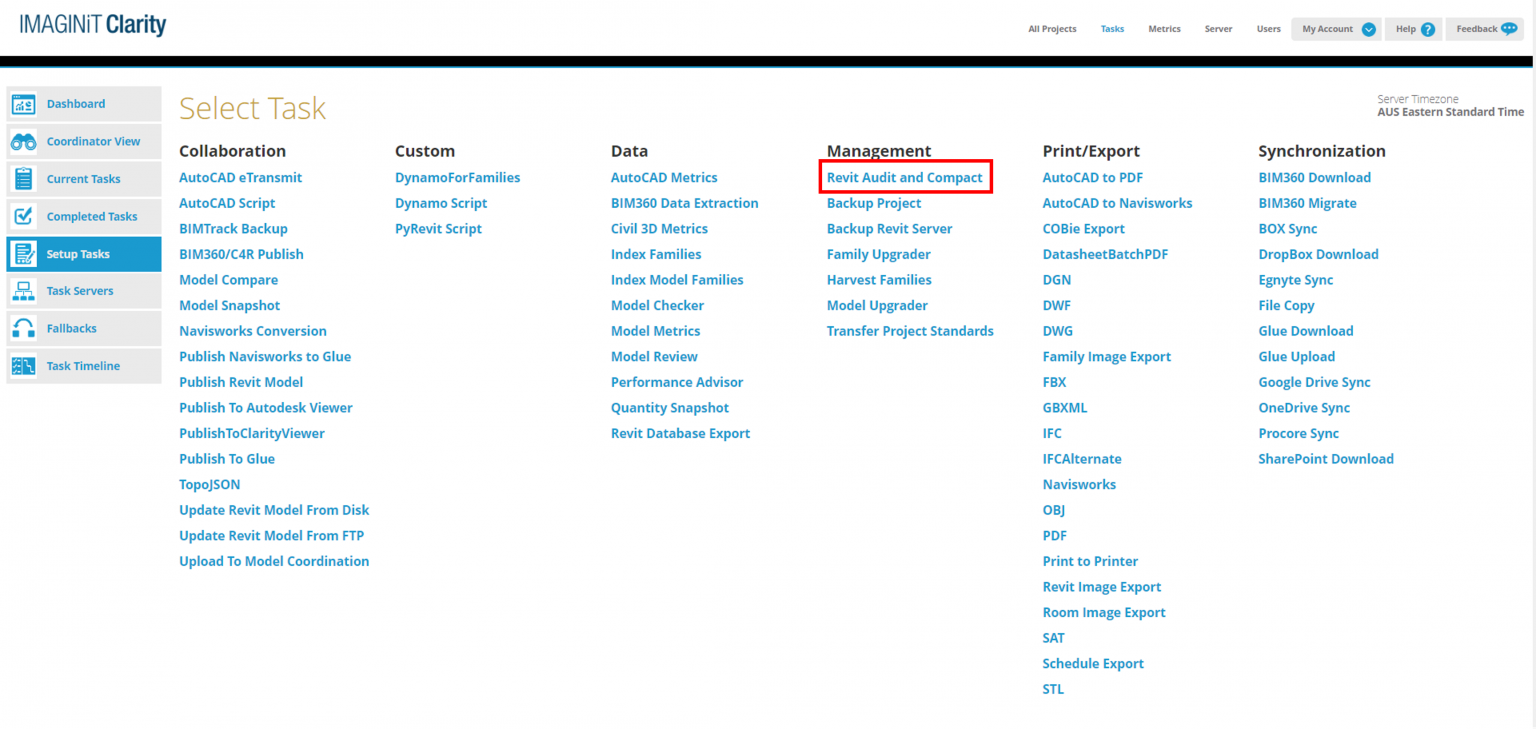 Revit Audit And Compact With IMAGINiT Clarity | Design Consulting