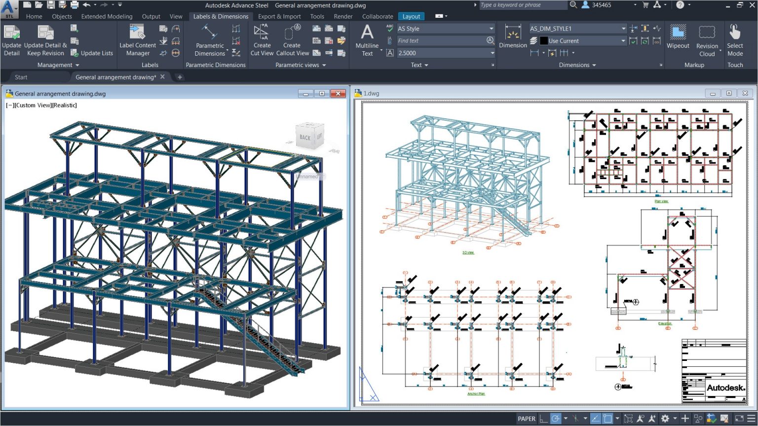 Autodesk Advance Steel: Steel Detailing Software