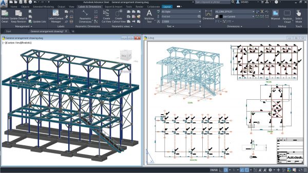 Autodesk Advance Steel: Steel Detailing Software