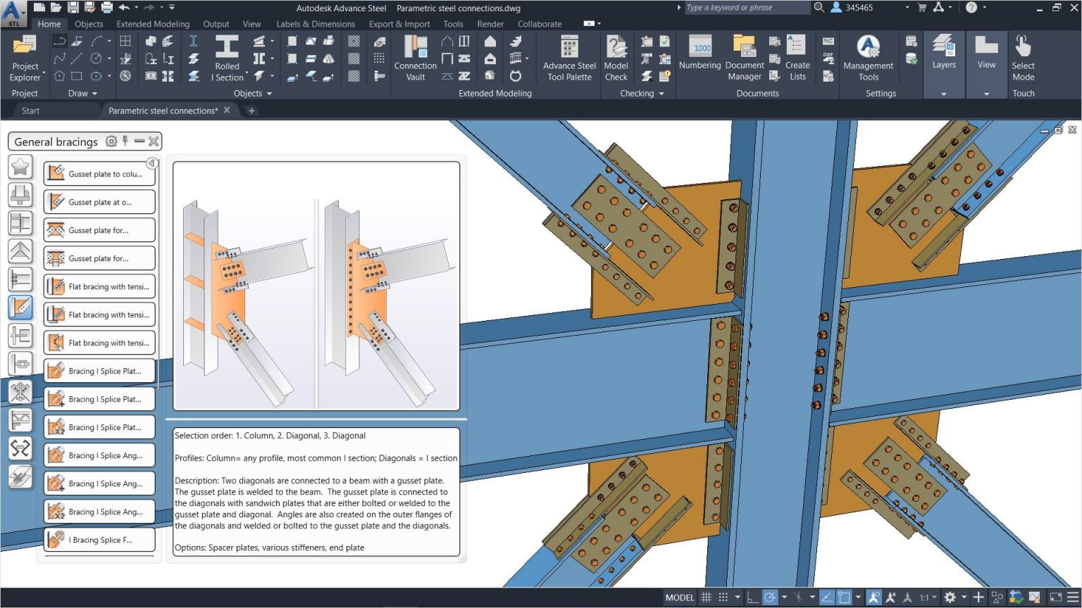 Autodesk Advance Steel: Steel Detailing Software