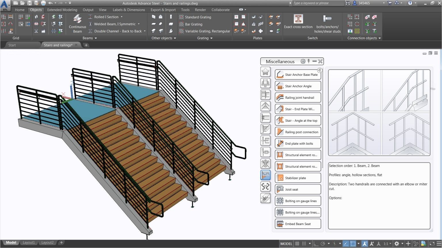 Autodesk Advance Steel: Steel Detailing Software